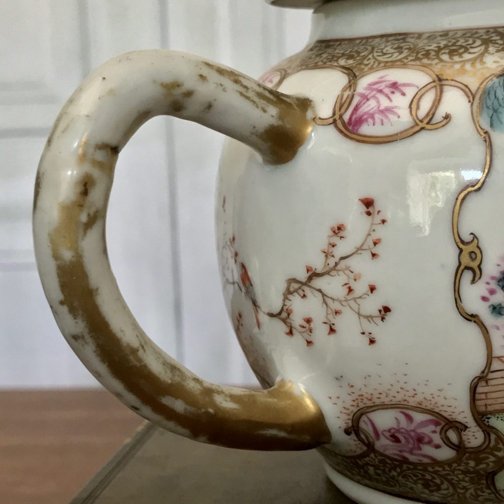 Chinese Porcelain ‘Mandarin’ Teapot. – Andrew Dando – Antique Pottery ...