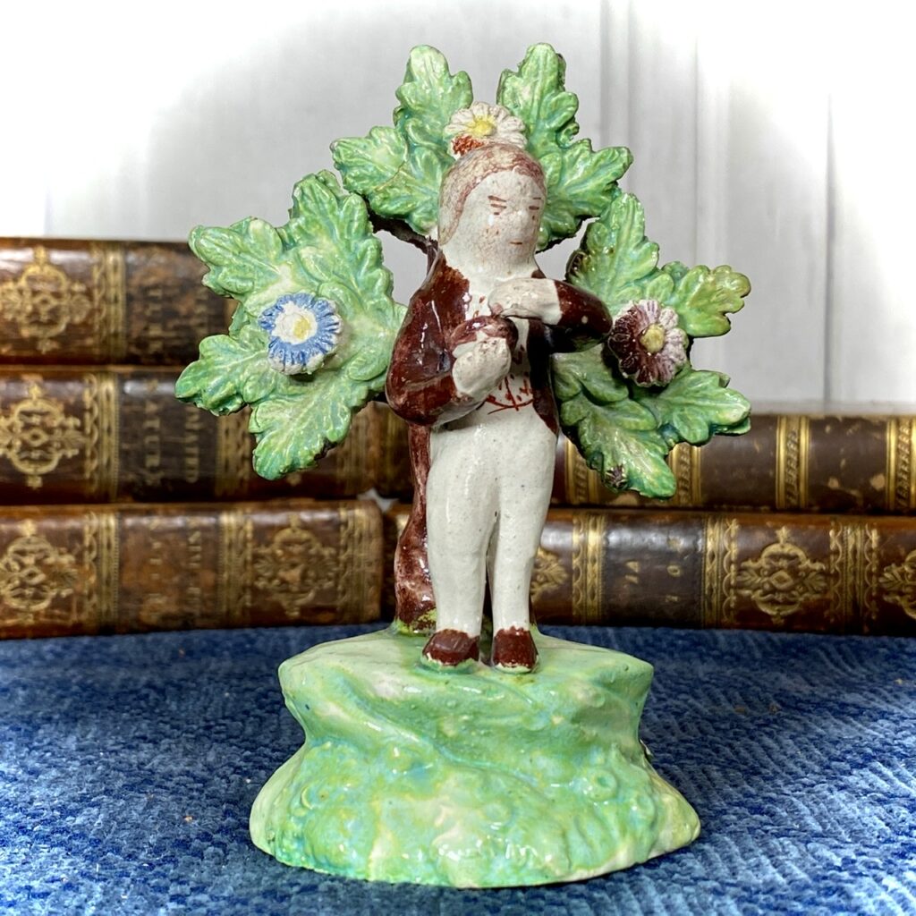 Small Staffordshire Figure – Boy Holding a Bird’s Nest. – Andrew Dando ...