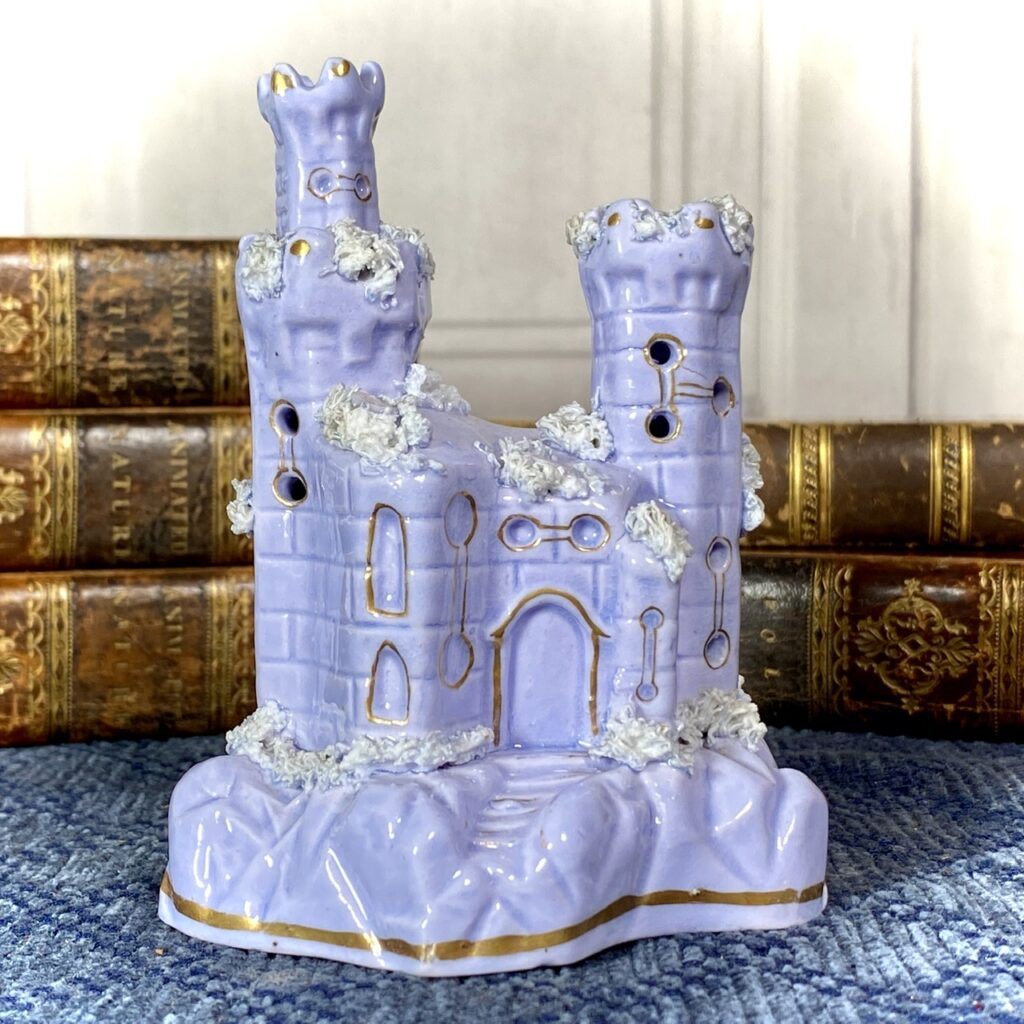 Antique Staffordshire ‘Lavender’ Porcelain ‘Castle’ – Andrew Dando ...