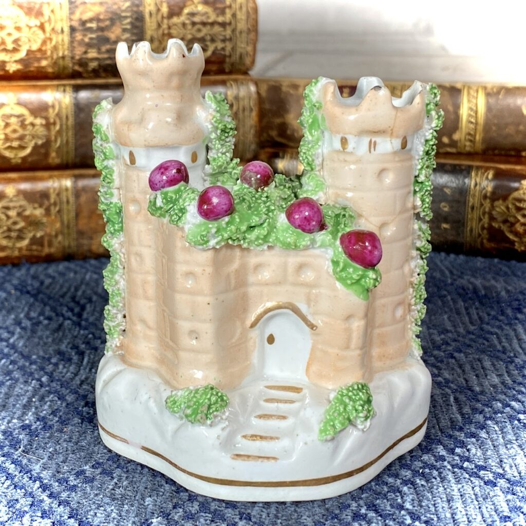Antique Staffordshire Porcelain Miniature Castle. – Andrew Dando ...