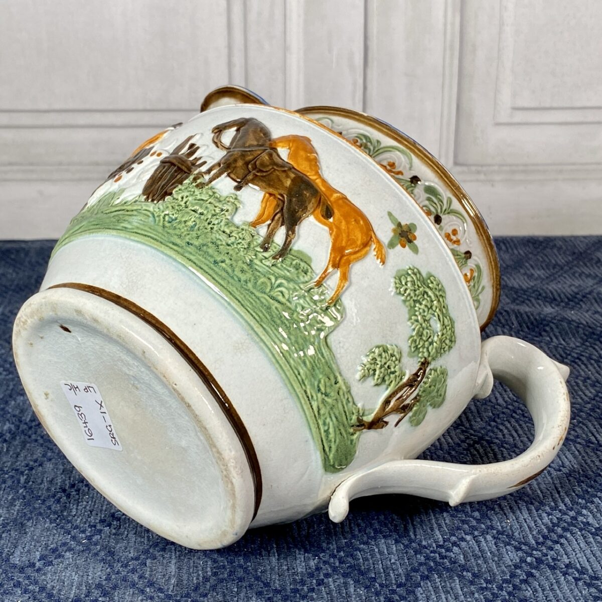 Antique Pratt Ware Jug with Fox Hunting Scene – Andrew Dando – Antique ...