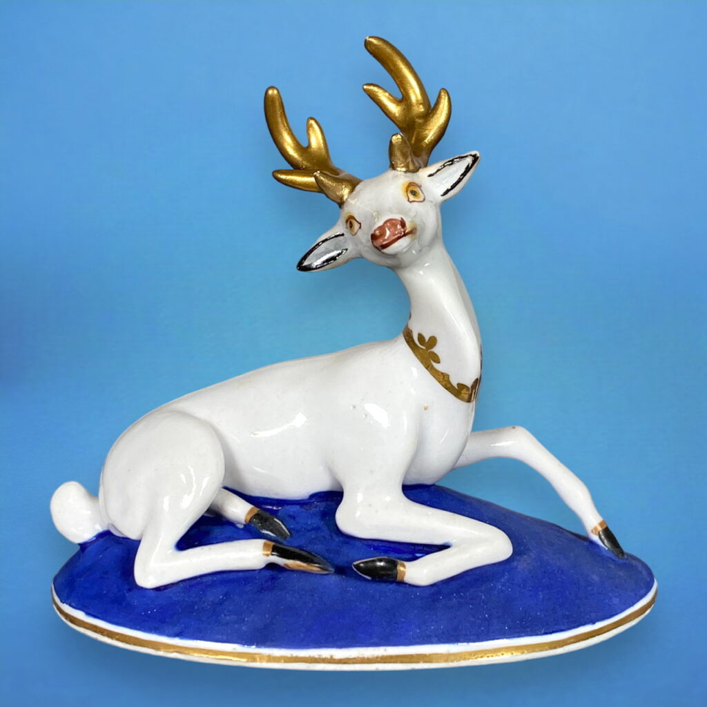Charles Bourne, Staffordshire Model of a Stag. – Andrew Dando – Antique ...