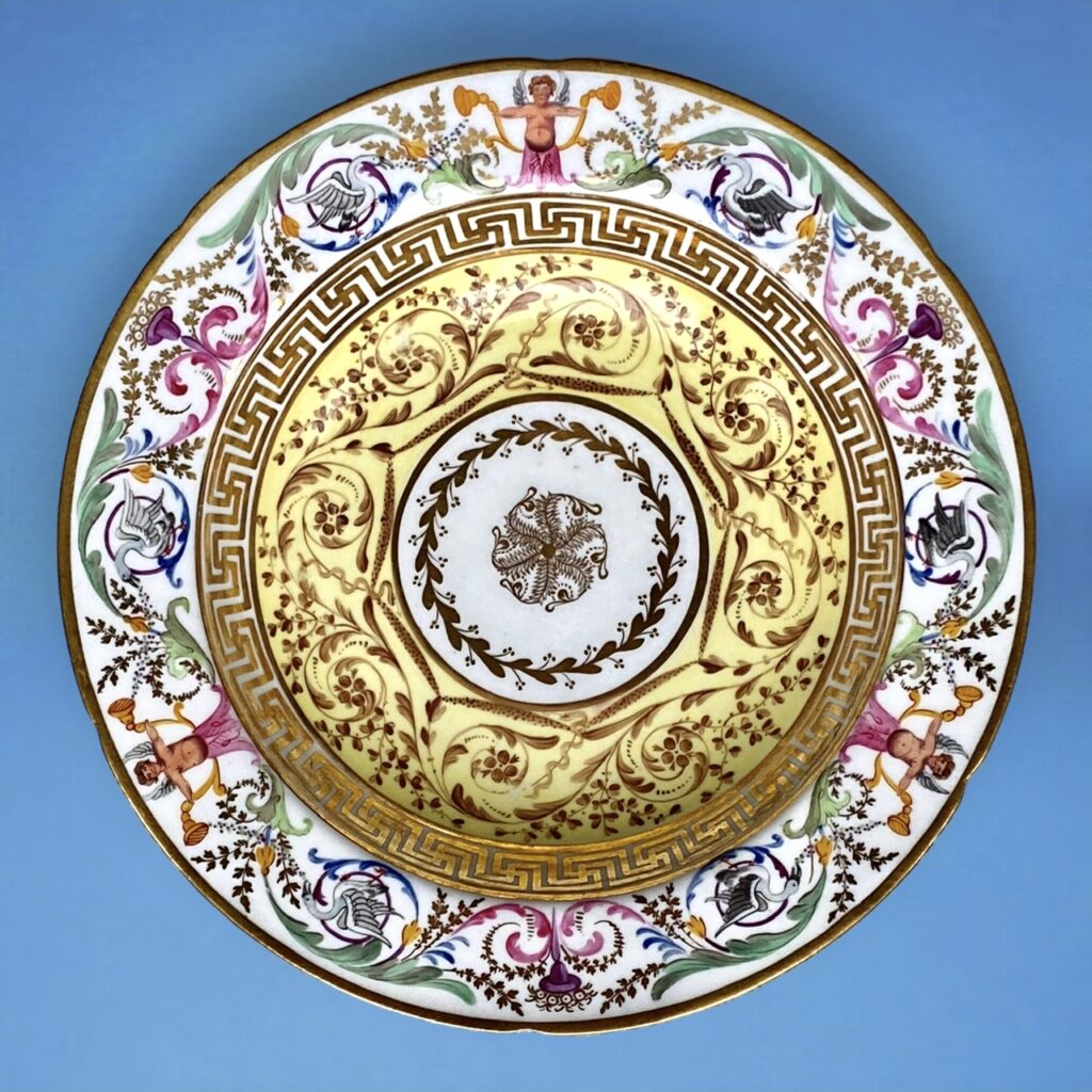 Early Coalport Deep Dish -Thomas Baxter. – Andrew Dando – Antique ...