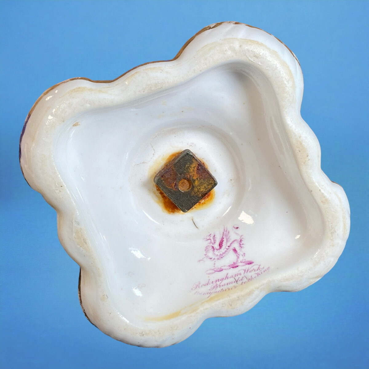 Pair of ROCKINGHAM Porcelain Vases. – Andrew Dando – Antique Pottery ...