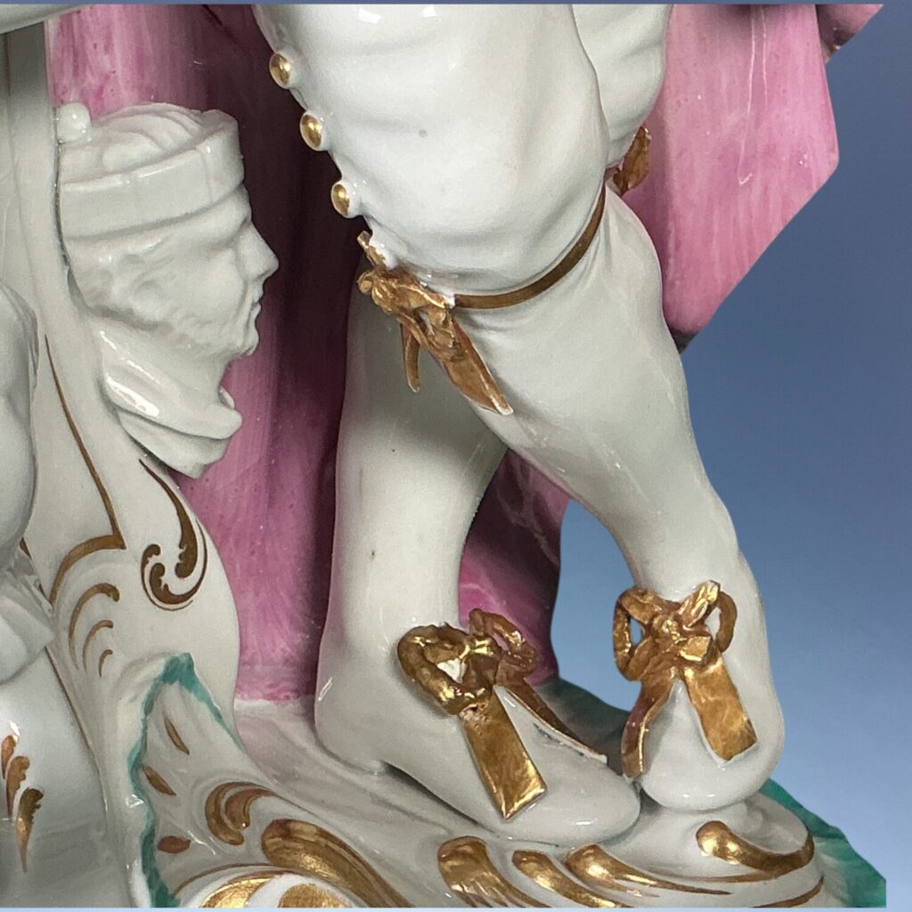 C18th Derby Porcelain Large Figure of William Shakespeare. – Andrew ...